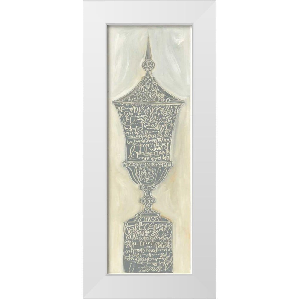 Tillmon, Avery 11x24 White Modern Wood Framed Museum Art Print Titled ...