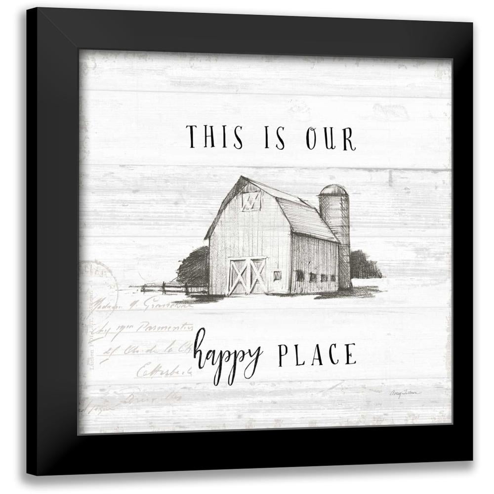 Tillmon, Avery 12x12 Black Modern Framed Museum Art Print Titled - Farm ...