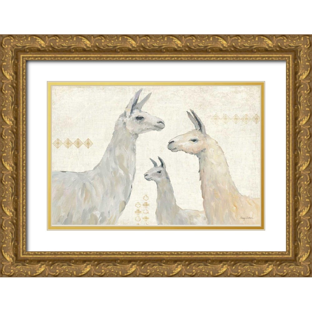 Tillmon, Avery 14x11 Gold Ornate Wood Framed with Double Matting Museum ...