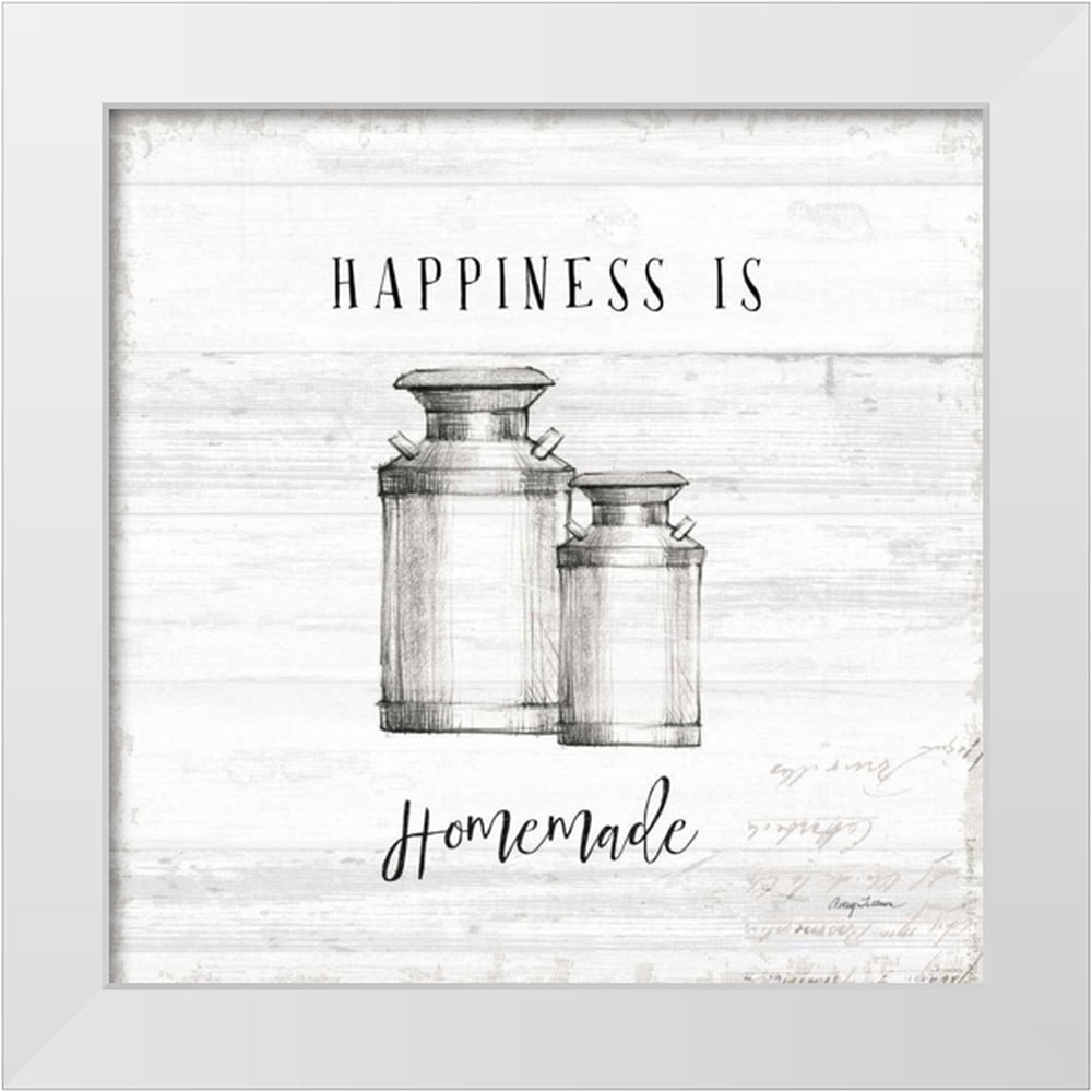 Tillmon, Avery 15x15 White Modern Wood Framed Museum Art Print Titled ...