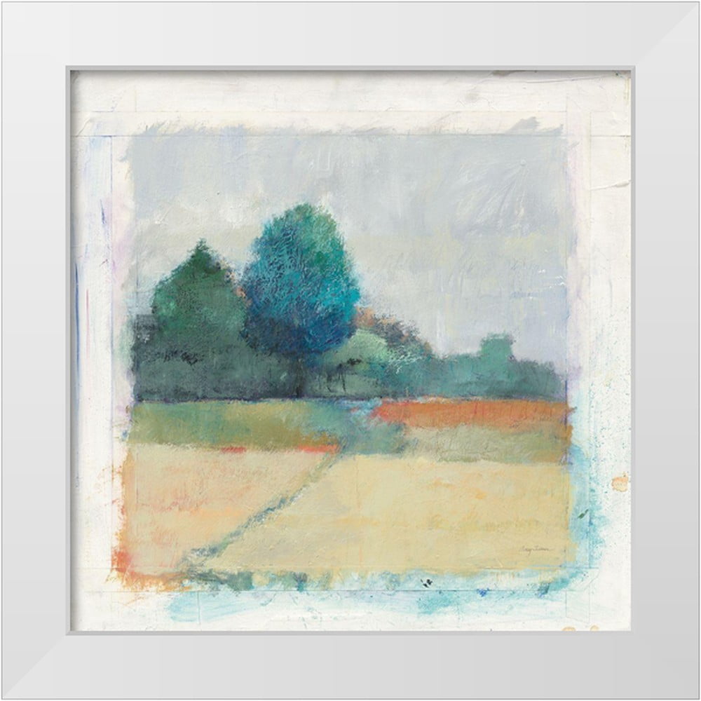 Tillmon, Avery 15x15 White Modern Wood Framed Museum Art Print Titled ...