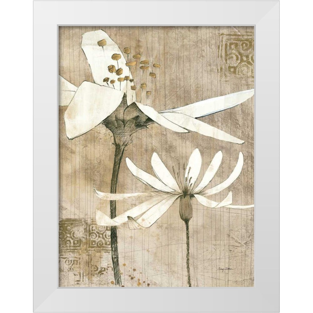 Tillmon, Avery 19x24 White Modern Wood Framed Museum Art Print Titled ...