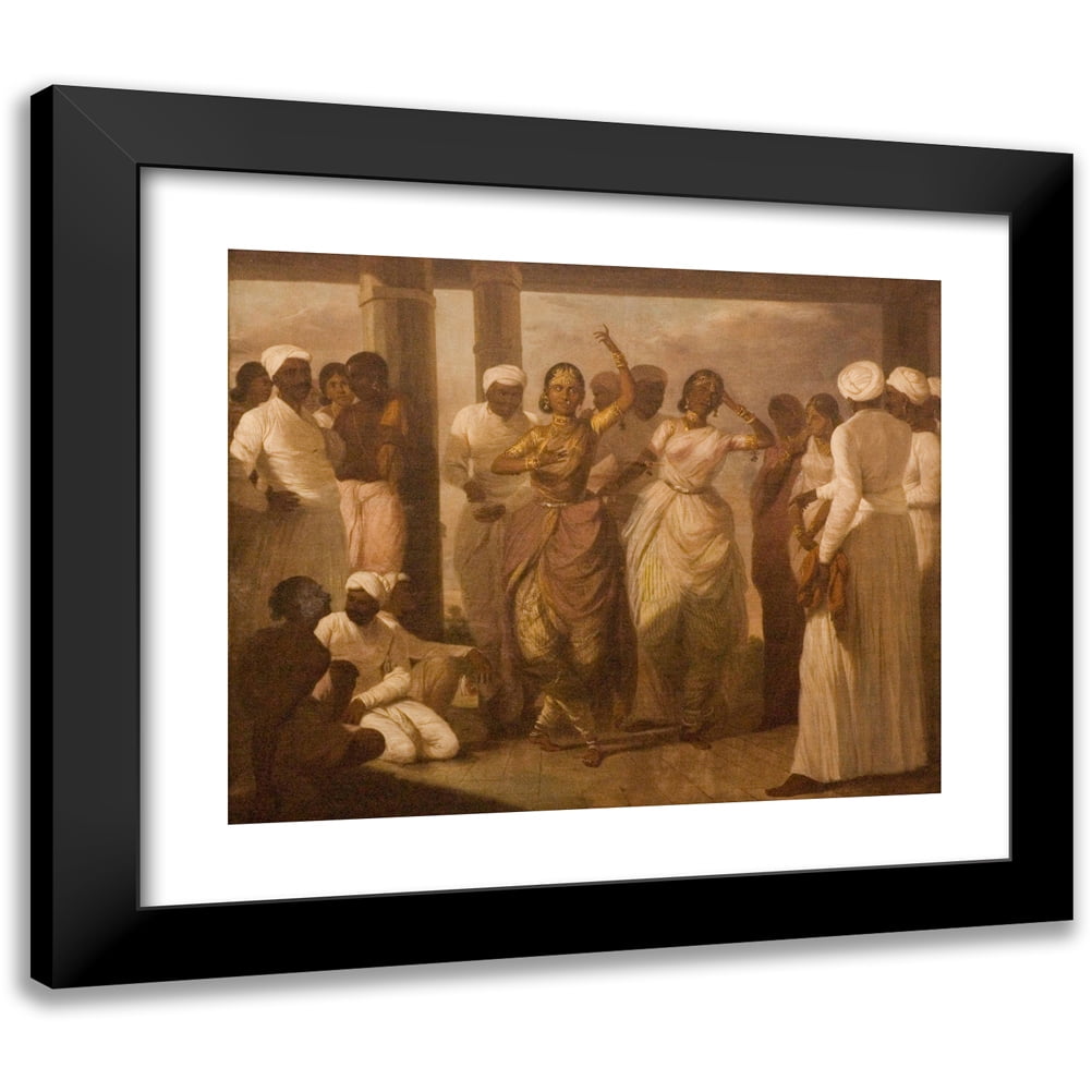 Tilly Kettle 14x12 Black Modern Framed Museum Art Print Titled ...