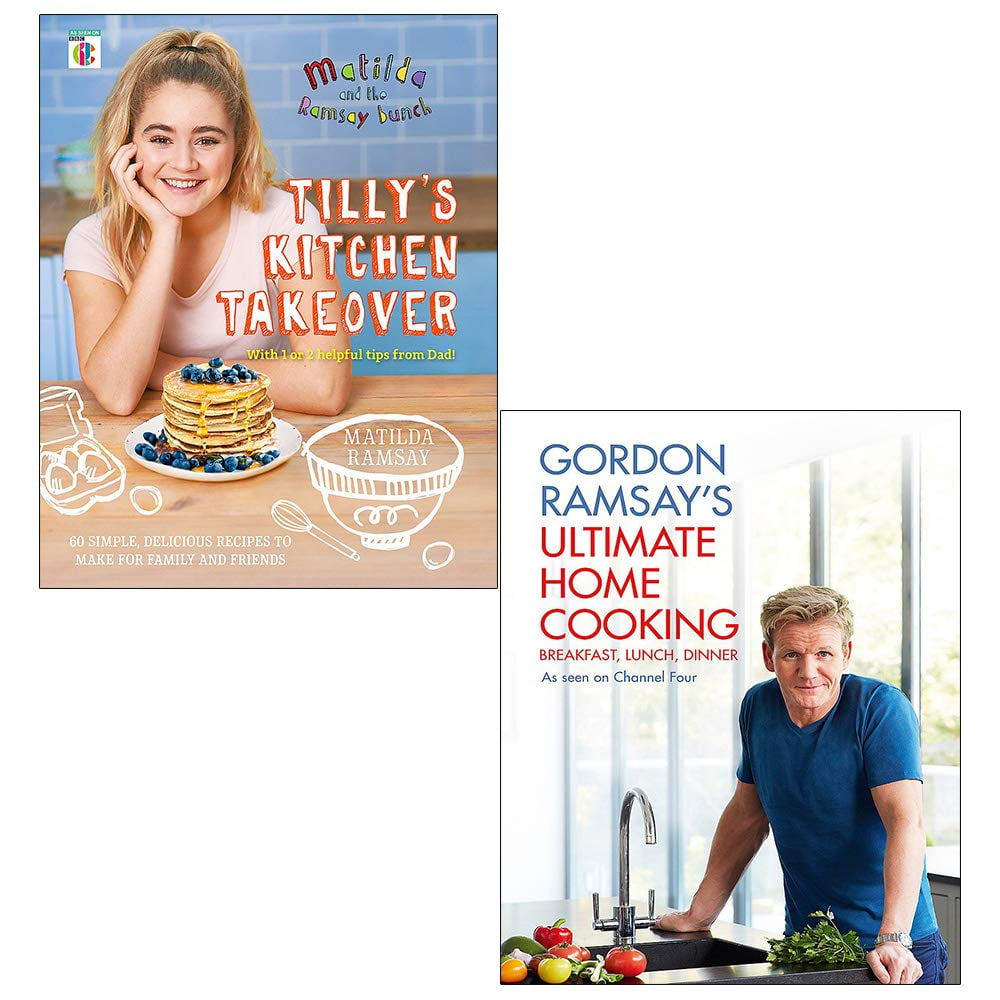 Tillys Kitchen Takeover, Gordon Ramsay Ultimate Home Cooking 2 Books Collection Set - Walmart.com