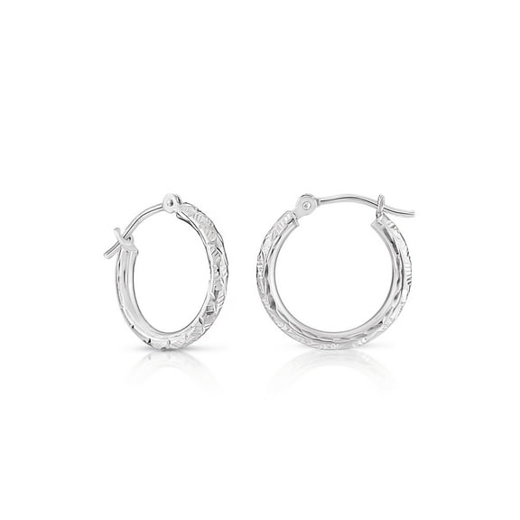 AFFY 0.45 Carat Round & Baguette Shape White Natural Diamond Pear Shape ...