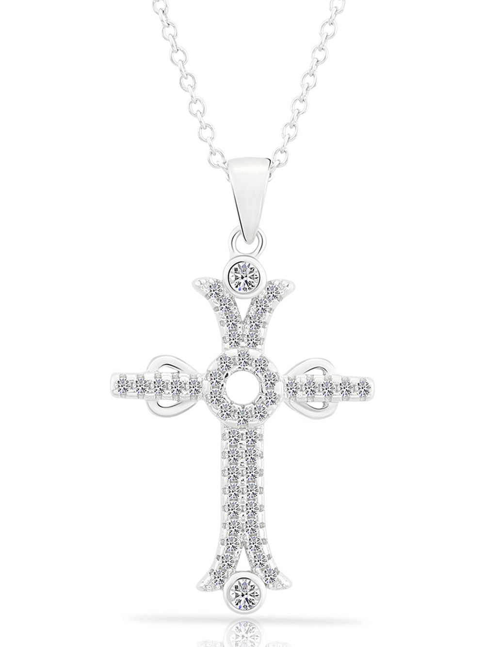 Tilo Jewelry .925 Sterling Silver Cross Charm Religious Pendant ...