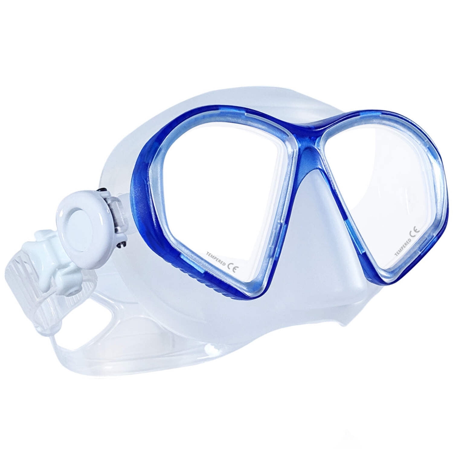 Tilos Spawn Dual Lens Mask (Translucent Blue) - Walmart.com