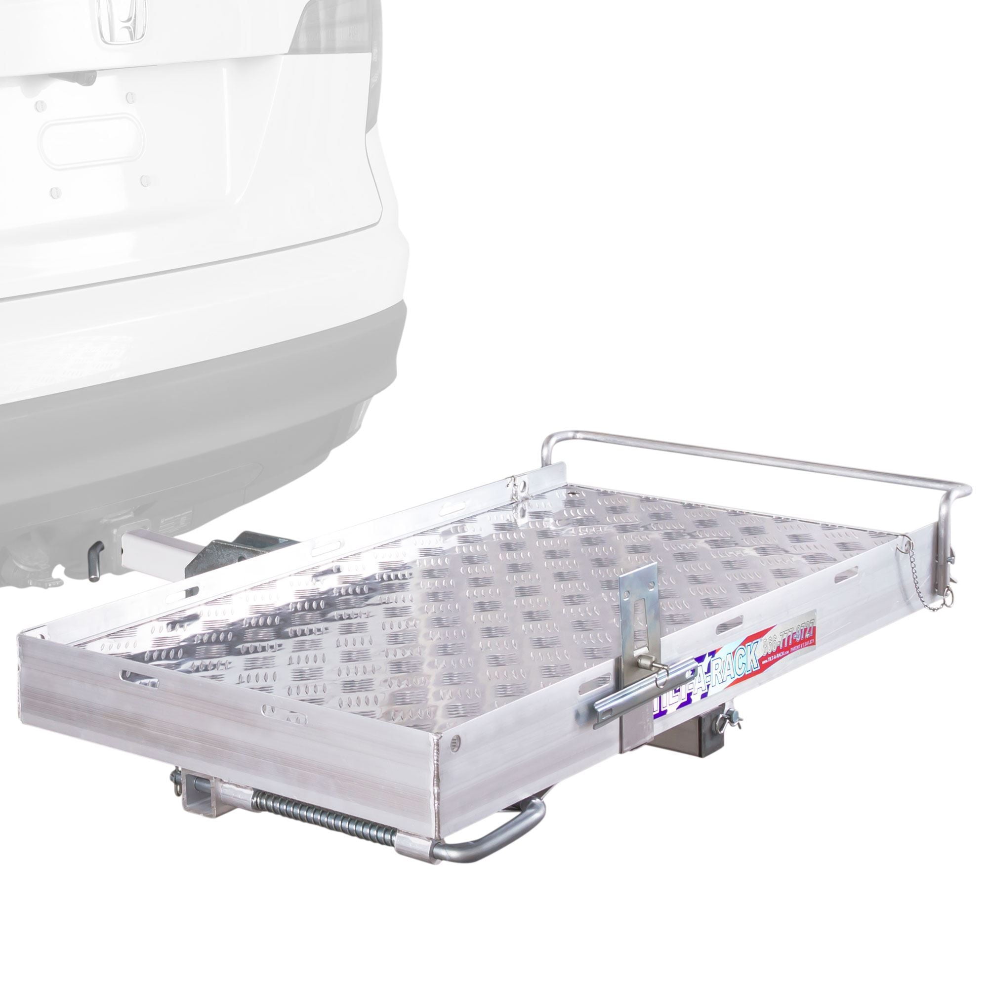 Tilt-A-Rack Aluminum Scooter/Wheelchair Mini Carrier - 350 lb. Capacity ...