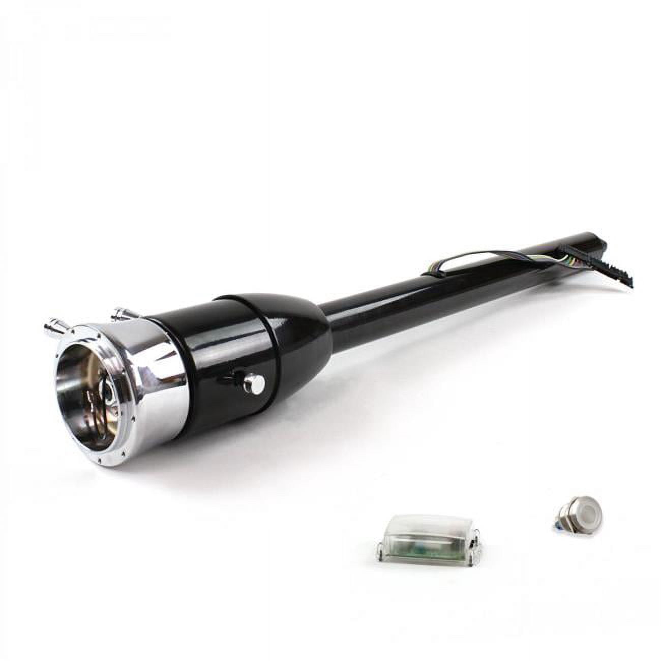 Tilt Column Black - Floor Shift 9 Hole Push Button, White - Walmart.com