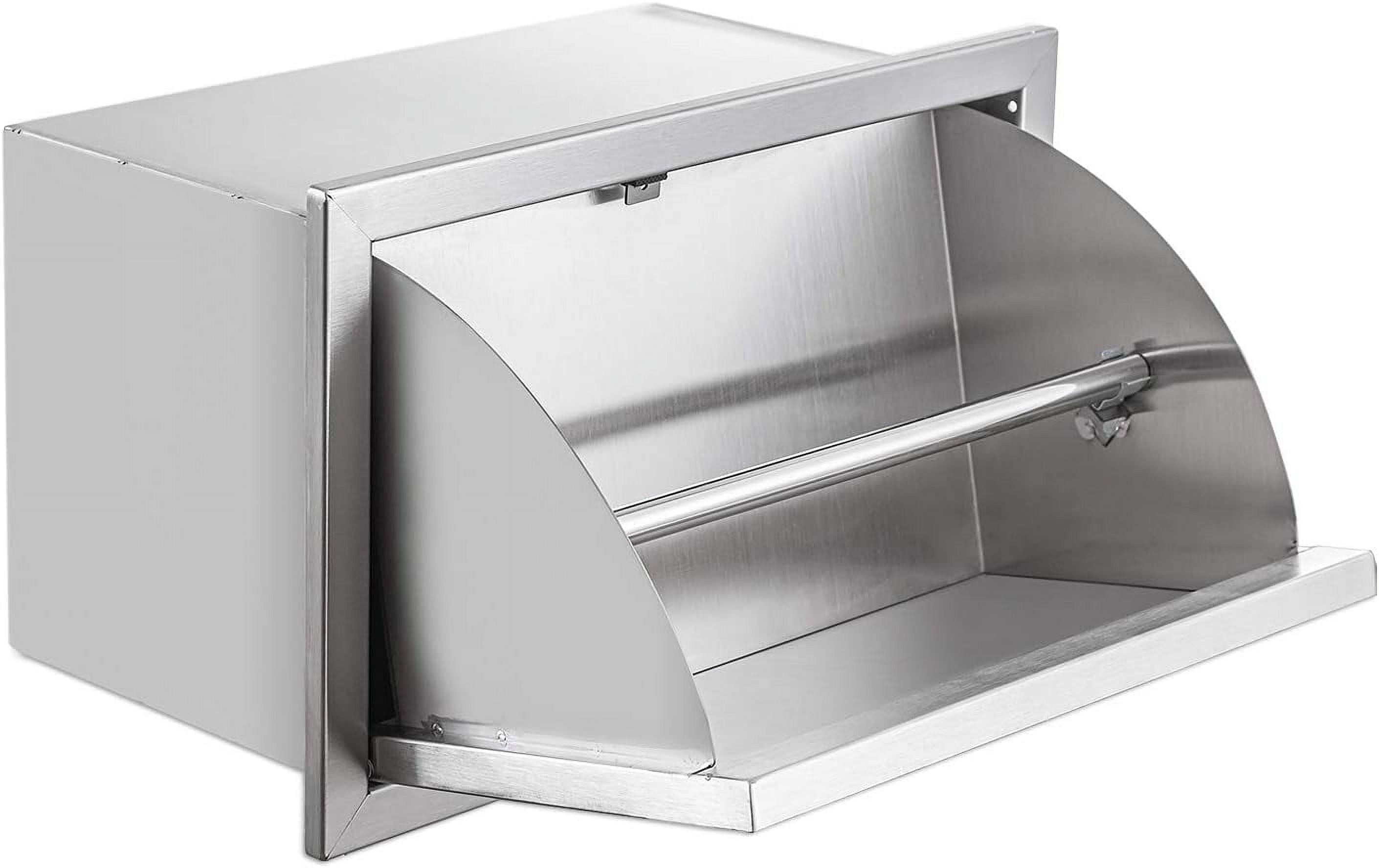 Tilt-Out Stainless Steel Paper Towel Holder Drawer Works with Your ...