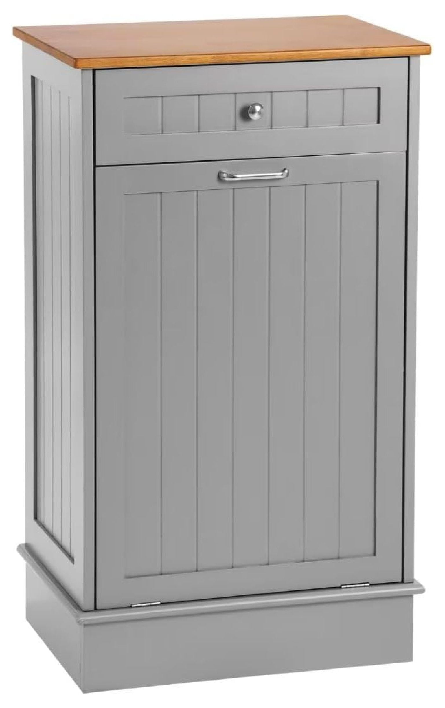 Tilt Out Trash Cabinet,Wooden Kitchen Trash Bin Holder Garbage Bin ...
