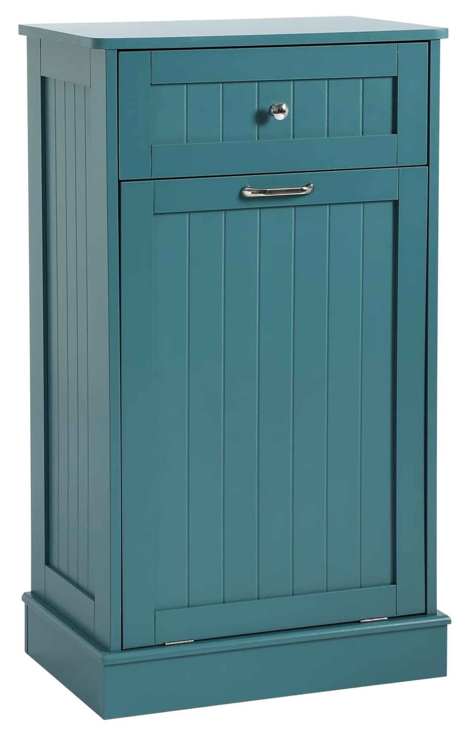 Tilt Out Trash Cabinet,Wooden Kitchen Trash Bin Holder Garbage Bin ...