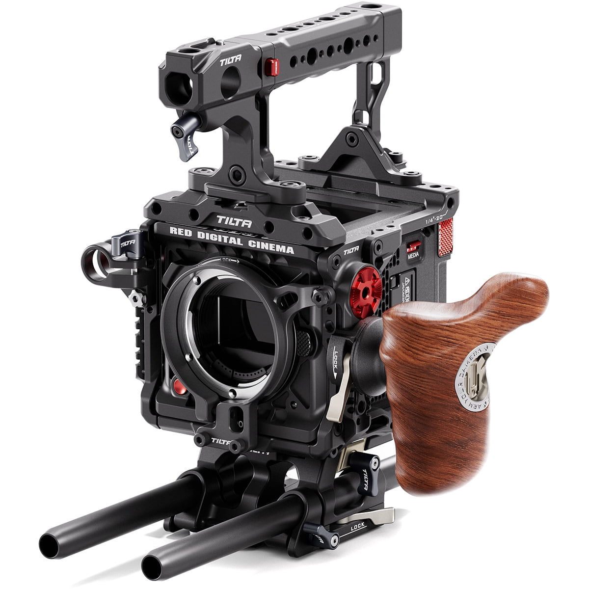 Tilta Full Camera Cage Basic Kit for RED KOMODO-X, Black - Walmart.com