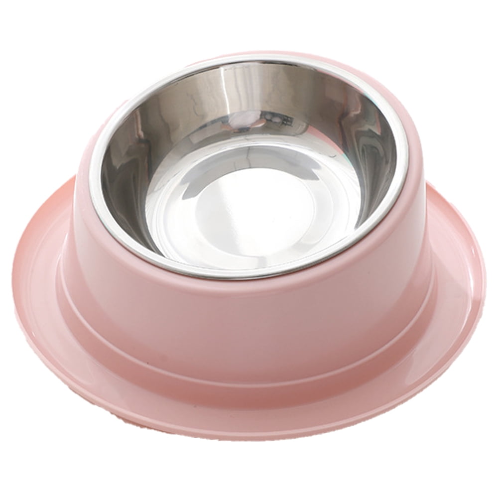 Tilted Angle Dog Bowl, 15° Slanted Stainless Steel Dog Cat Food Bowl ...