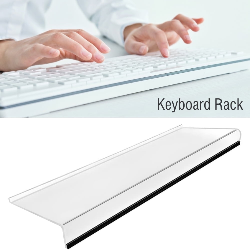 Tilted Computer Keyboard Holder Office Home School Keyboard Stand Riser ...