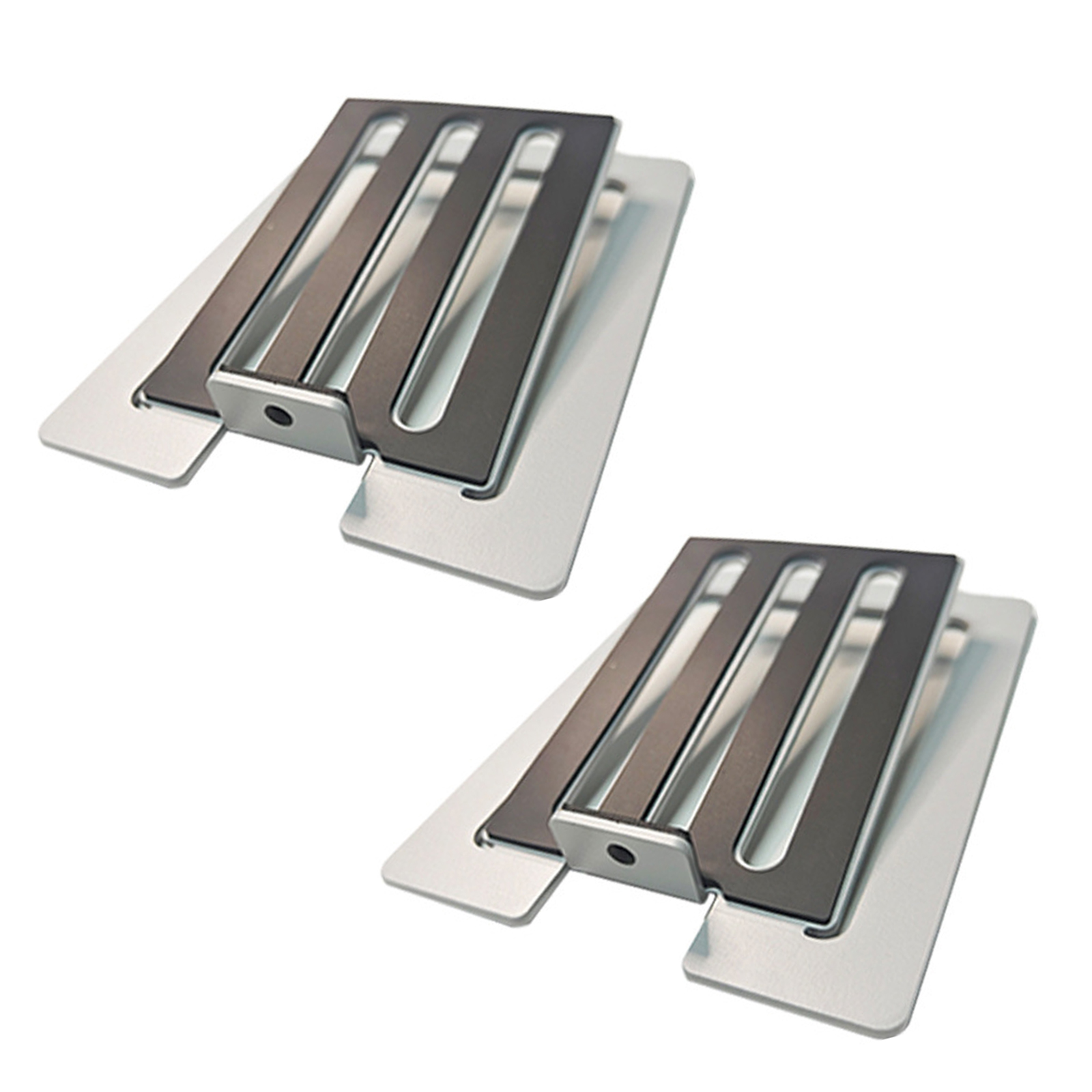Tilted Desktop Speakers Stands Heavy Duty Metal Construction For Most ...