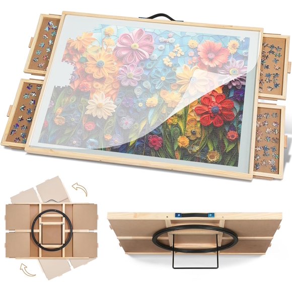 Rotating Puzzle Board