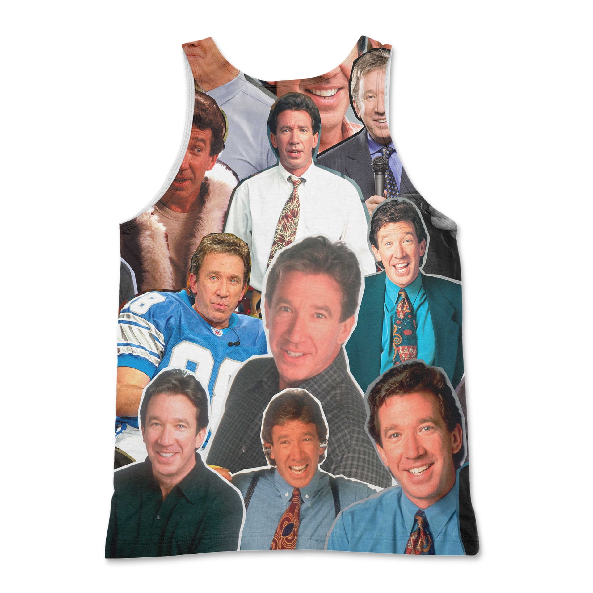 Tim Allen Photo Collage Tank Top - Walmart.com