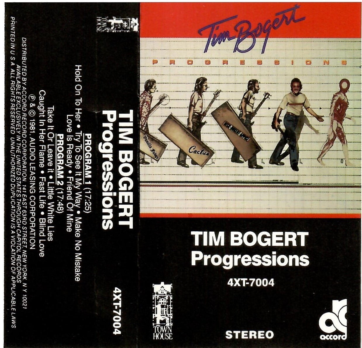 Tim Bogert – Progressions (Cassette) - Walmart.com