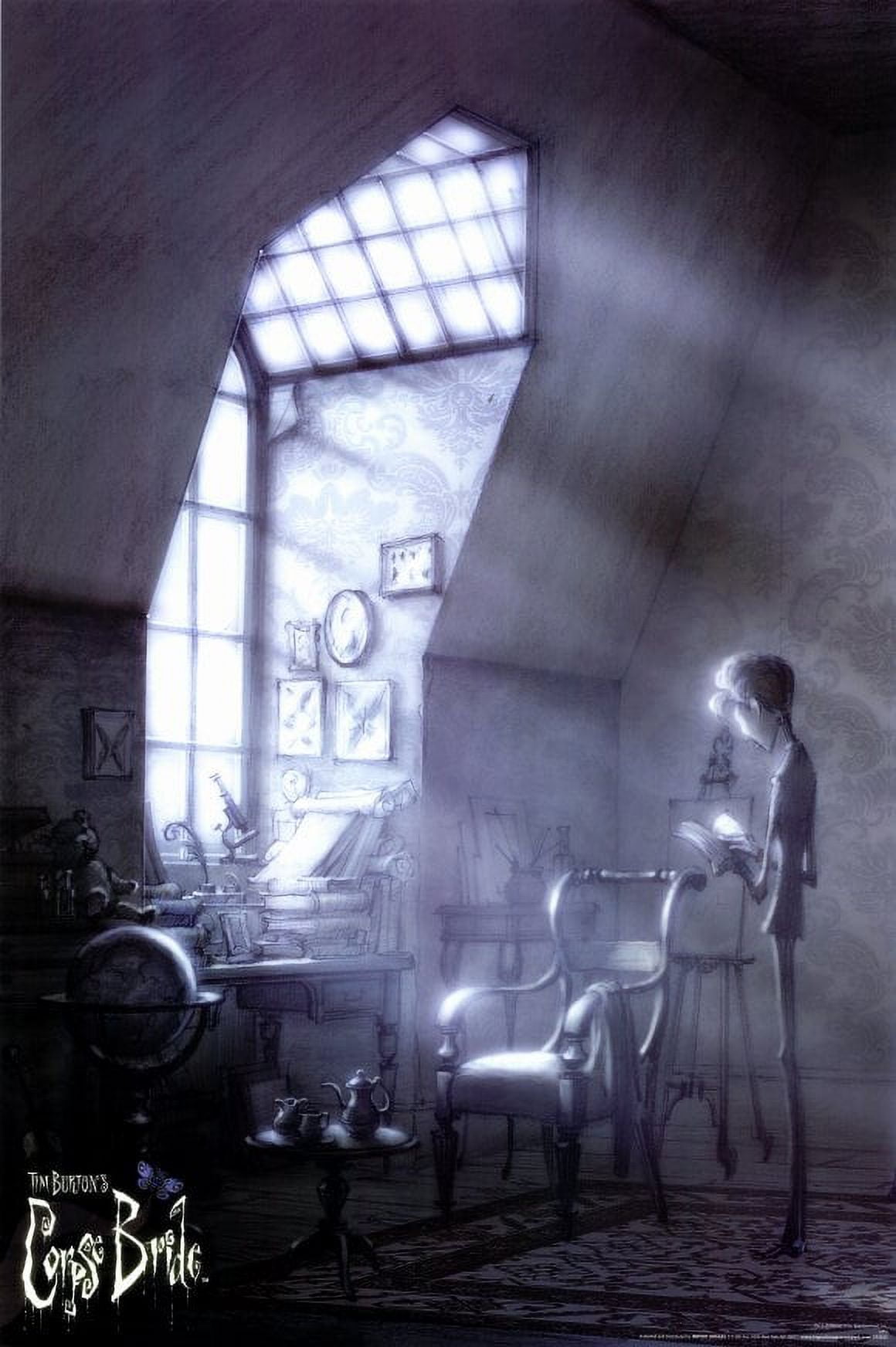 Tim Burton's Corpse Bride (2005) 11x17 Movie Poster - Walmart.com