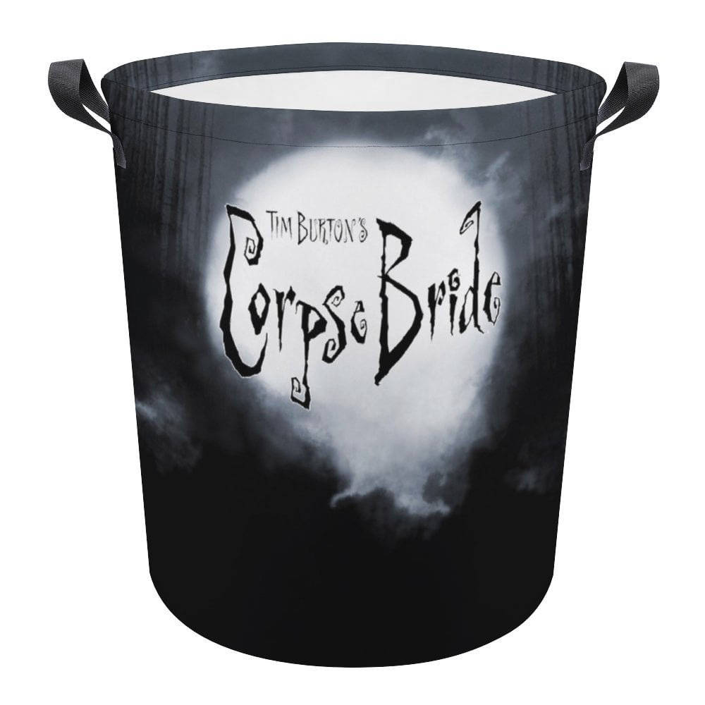 Tim Burton's Corpse Bride Circular Laundry Hamper Foldable Large ...