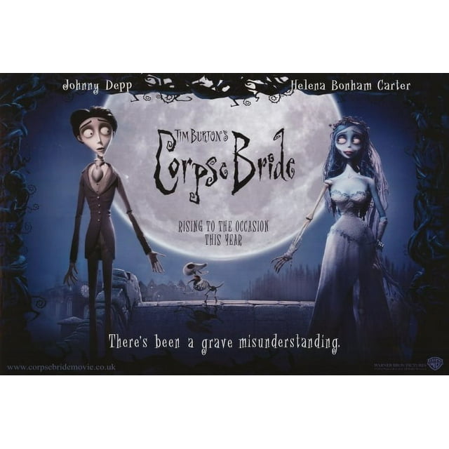 Tim Burton's Corpse Bride - movie POSTER (Style H) (27" x 40") (2005 ...