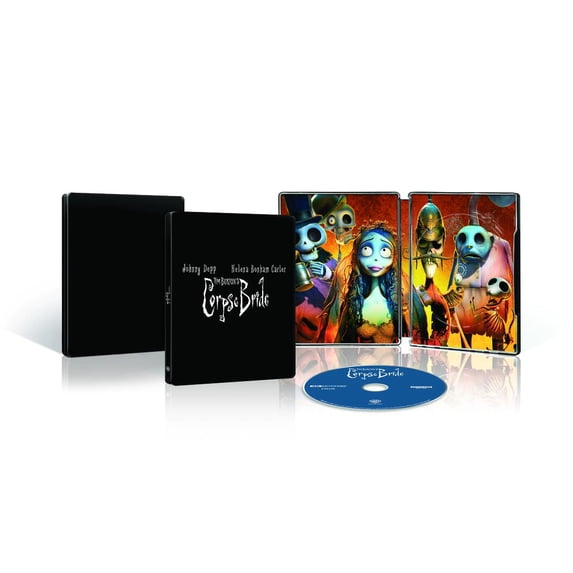 Tim Burton's Corpse Bride 4K Steelbook, Digital Copy, Family - Walmart.com