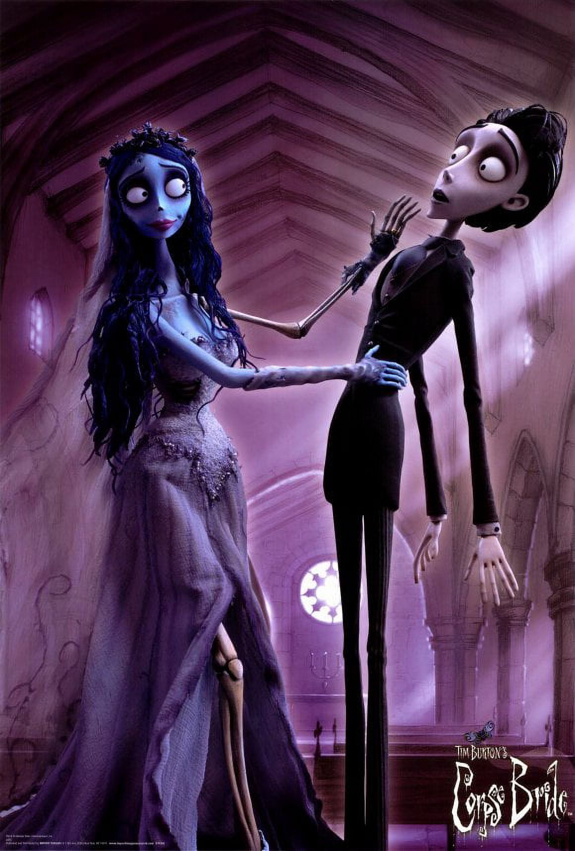 Tim Burton's Corpse Bride - movie POSTER (Style F) (27" x 40") (2005 ...