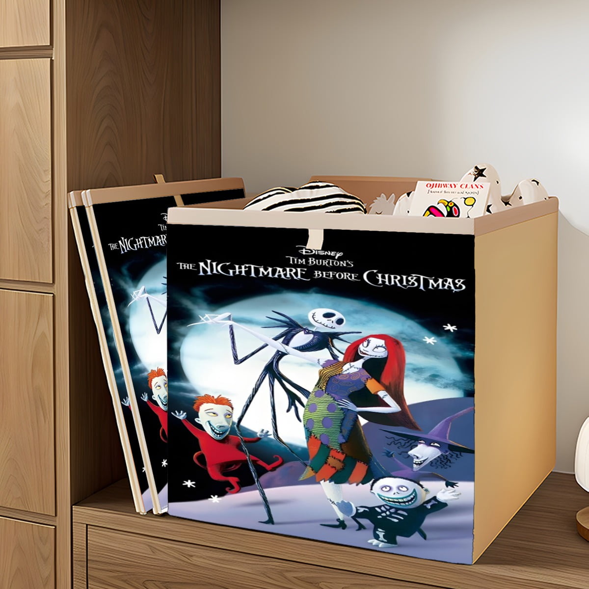 Tim Burton's the Nightmare Before Christmas storage box say goodbye to ...