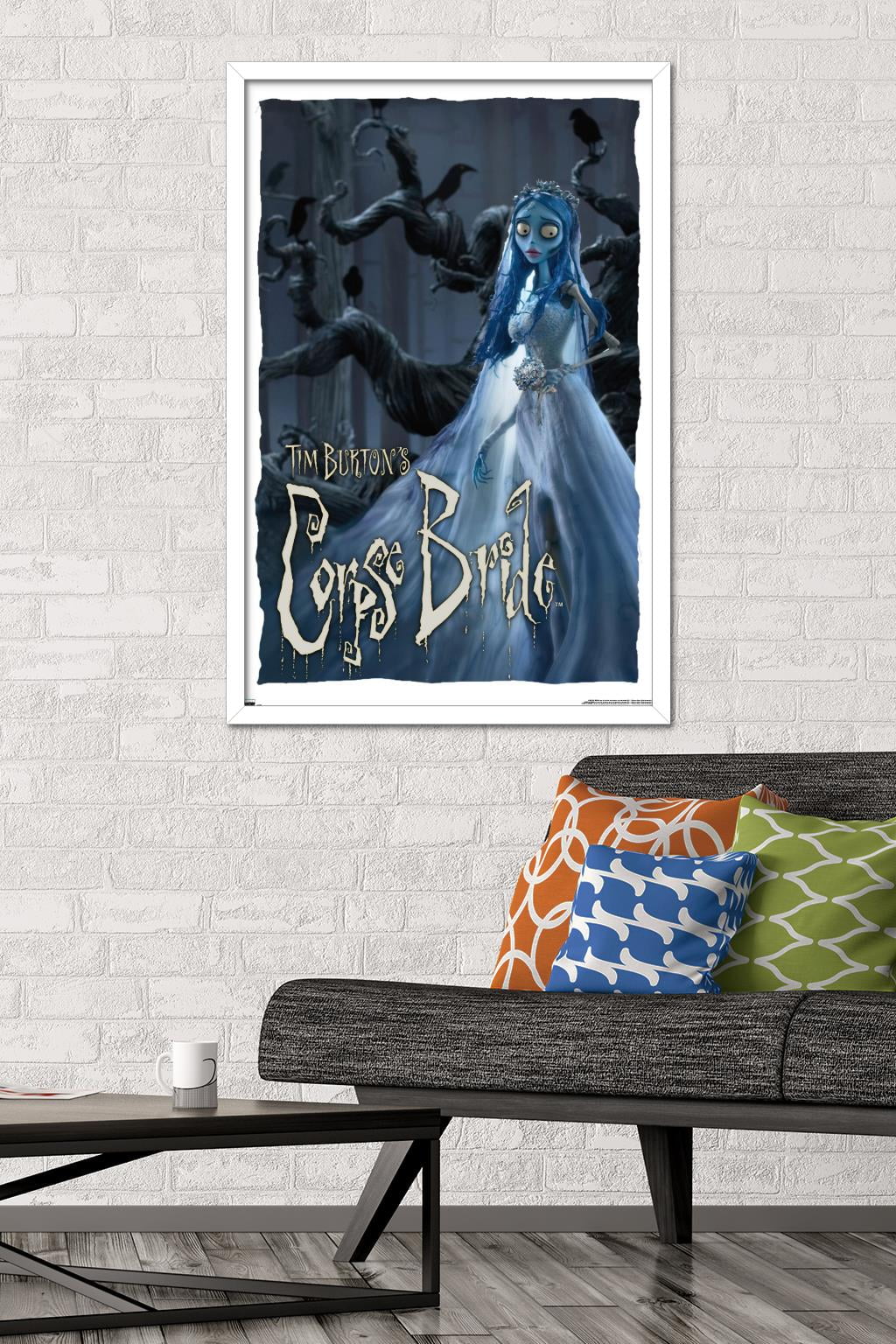 Tim Burton's The Corpse Bride - Bride Wall Poster, 22.375" x 34" Framed ...