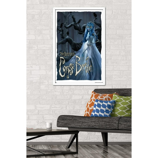 Tim Burton's The Corpse Bride - Bride Wall Poster, 22.375" x 34" Framed ...