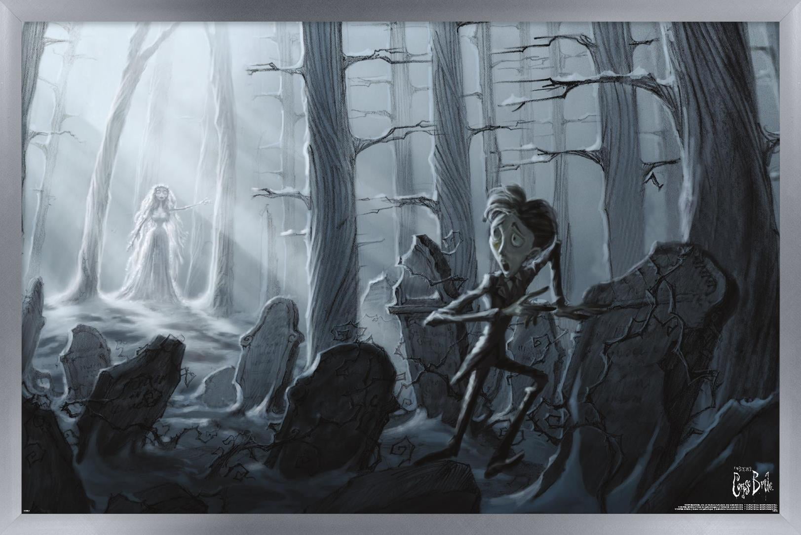 Tim Burton's The Corpse Bride - Victor In The Woods Wall Poster, 22.375 ...