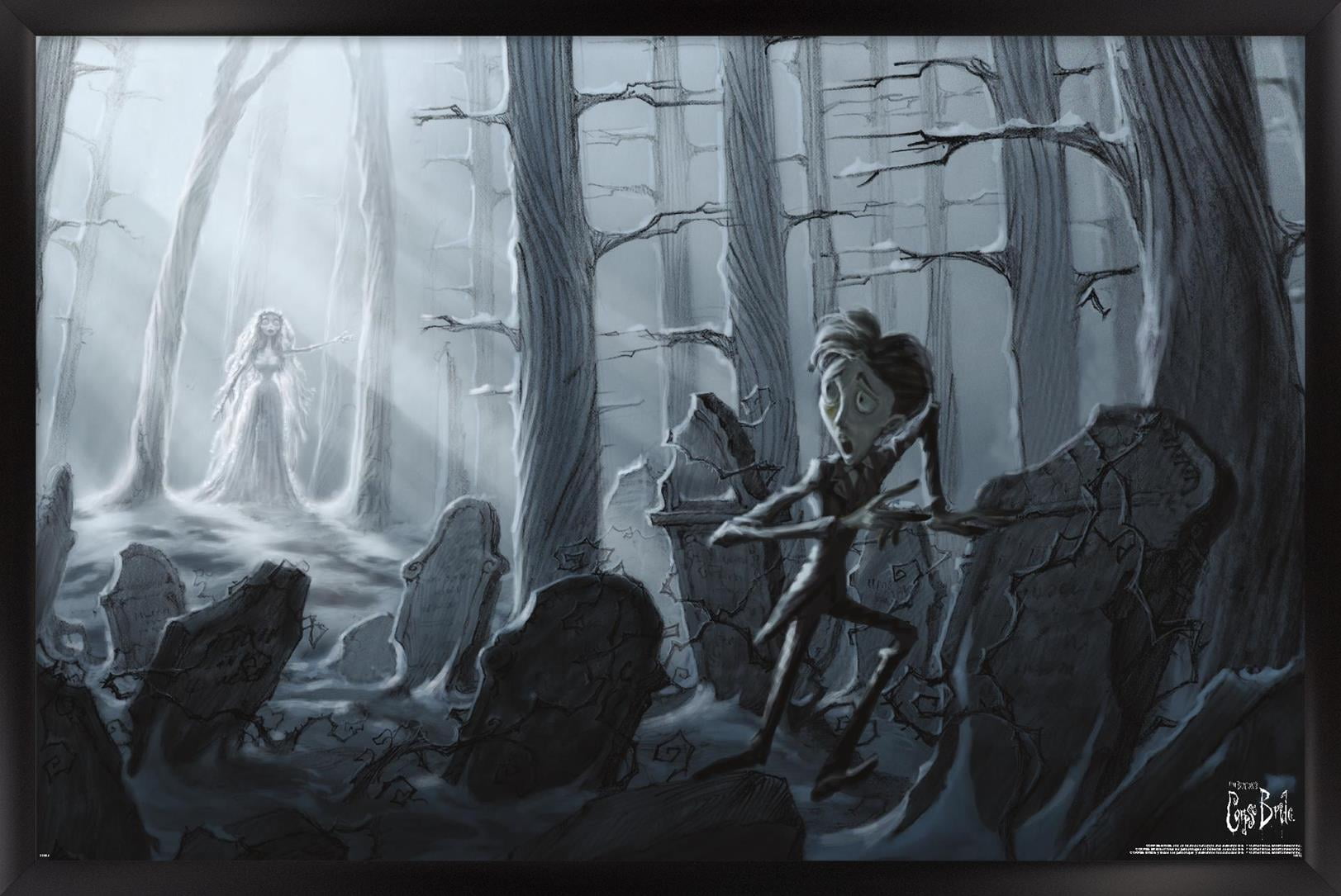 Tim Burton's The Corpse Bride - Victor In The Woods Wall Poster, 22.375 ...