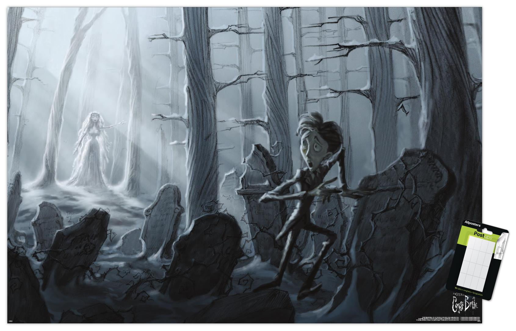 Tim Burton's The Corpse Bride - Victor In The Woods Wall Poster, 22.375 ...