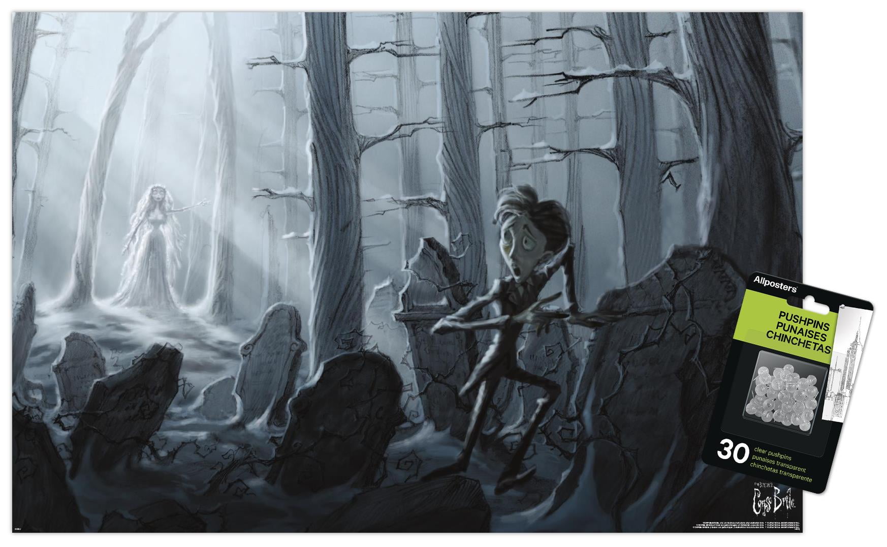 Tim Burton's The Corpse Bride - Victor In The Woods Wall Poster with ...