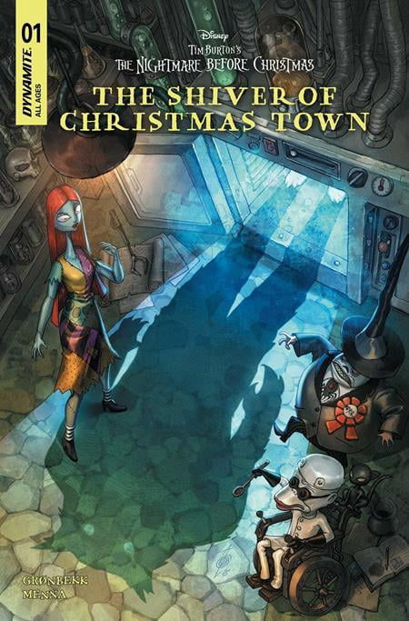 Tim Burtons The Nightmare Before Christmas The Shiver Of Christmas Town ...