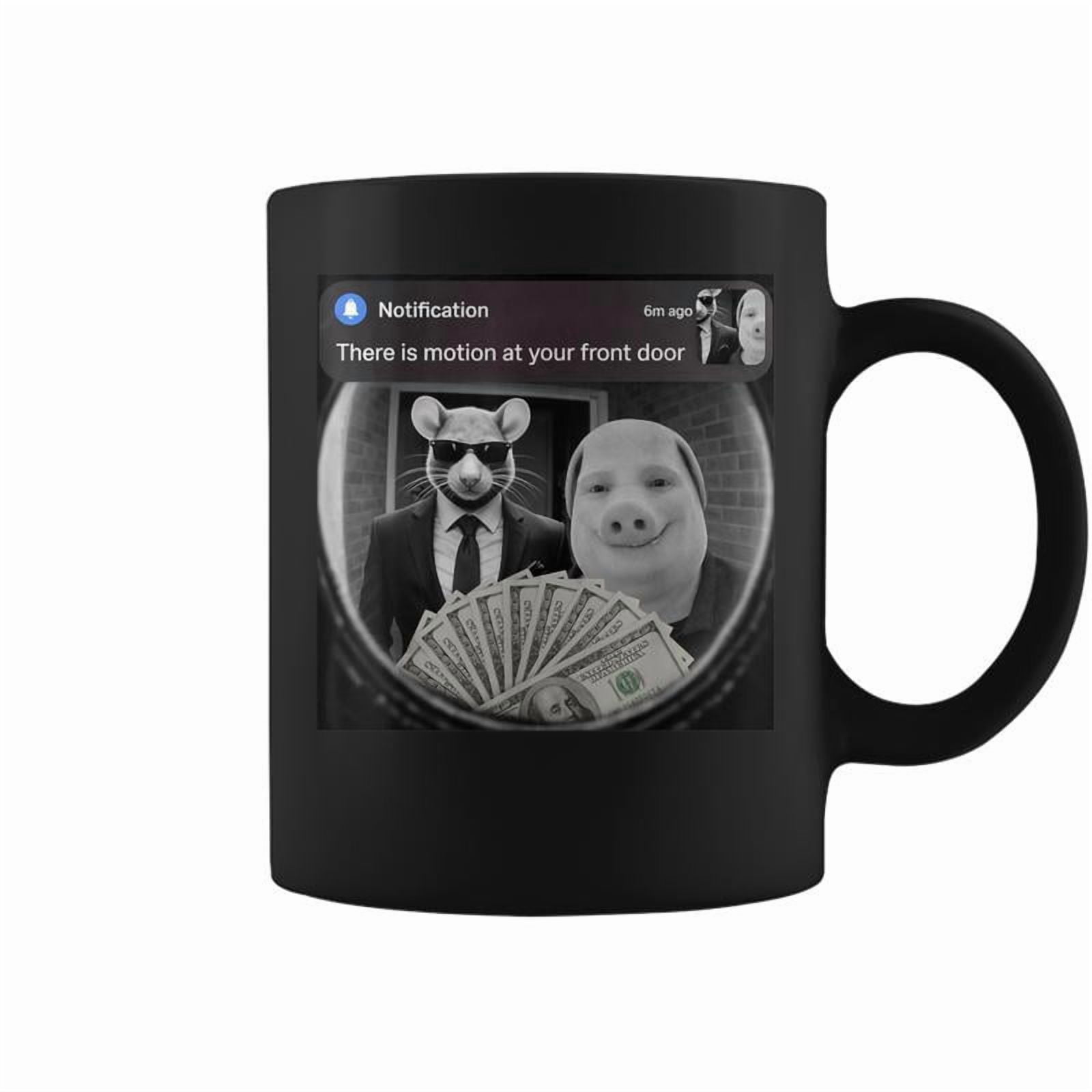 Tim Cheese And John Pork With Motion Meme Coffee Mugs - Walmart.com