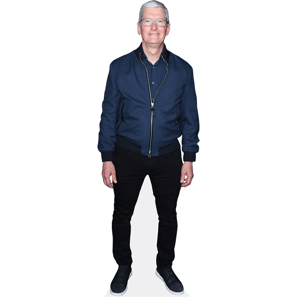 Tim Cook (Jacket) Lifesize Cardboard Cutout Standee - Walmart.com