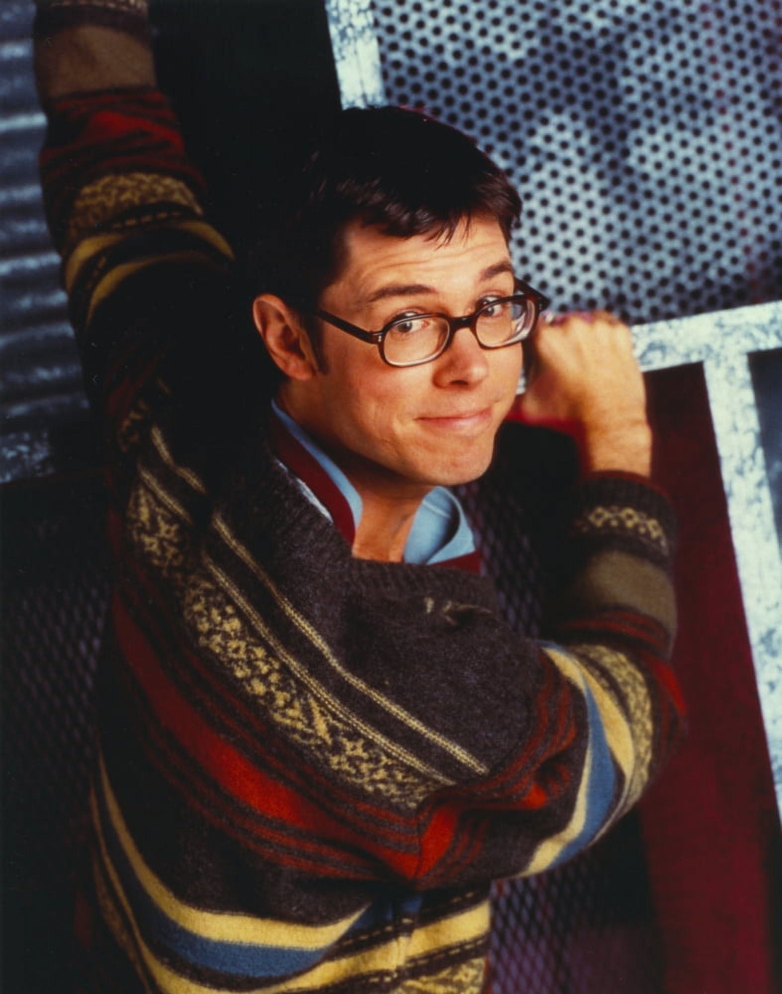 Tim Fall Posed wearing Glasses Portrait Photo Print (24 x 30) - Walmart.com