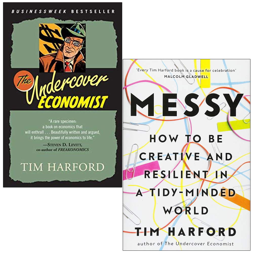 Tim Harford 2 Books Collection Set Undercover Economist and How to Be ...