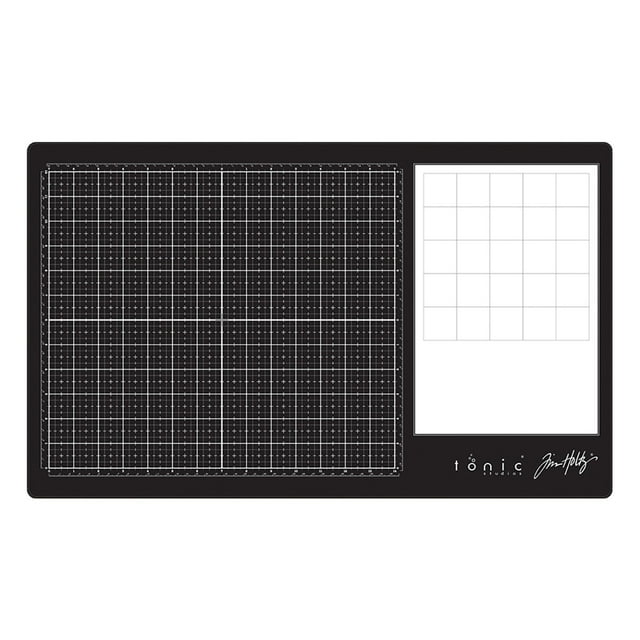 Tim Holtz Craft Supplies: Multipurpose Glass Media Mat for Arts and ...
