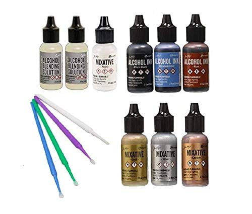 Tim Holtz Adirondack Alcohol Ink Value Pack Bundles of Favorite Colors ...
