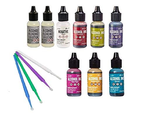Tim Holtz Adirondack Alcohol Ink Value Pack Bundles of Favorite Colors ...