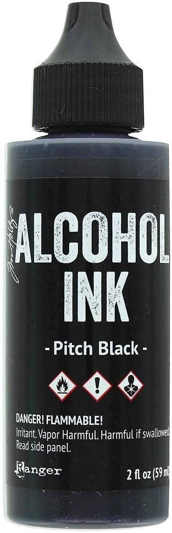 Tim Holtz Alcohol Ink - Pitch Black 2 oz. - Walmart.com