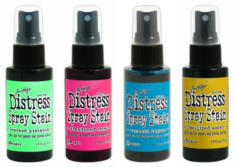 Tim Holtz - Color of the Month Distress Spray Stain Bundle #1 - January ...