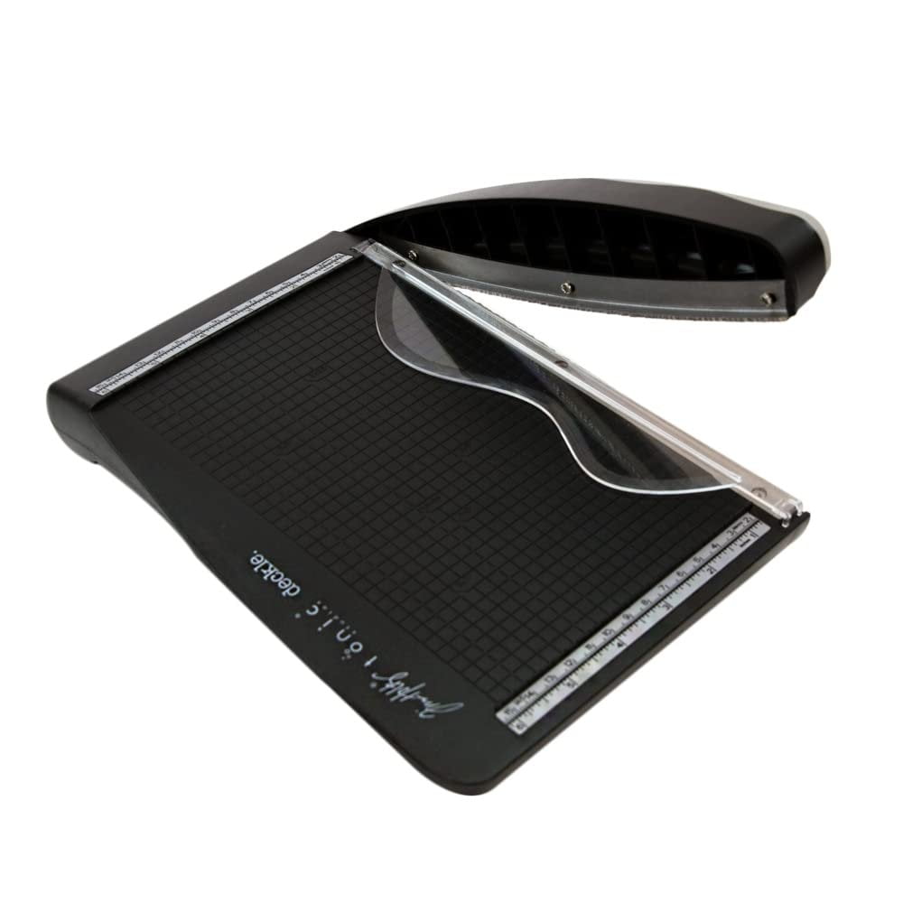 Tonic Studios Paper Trimmer, 8.5 inches Stainless Steel Deckle Torn ...