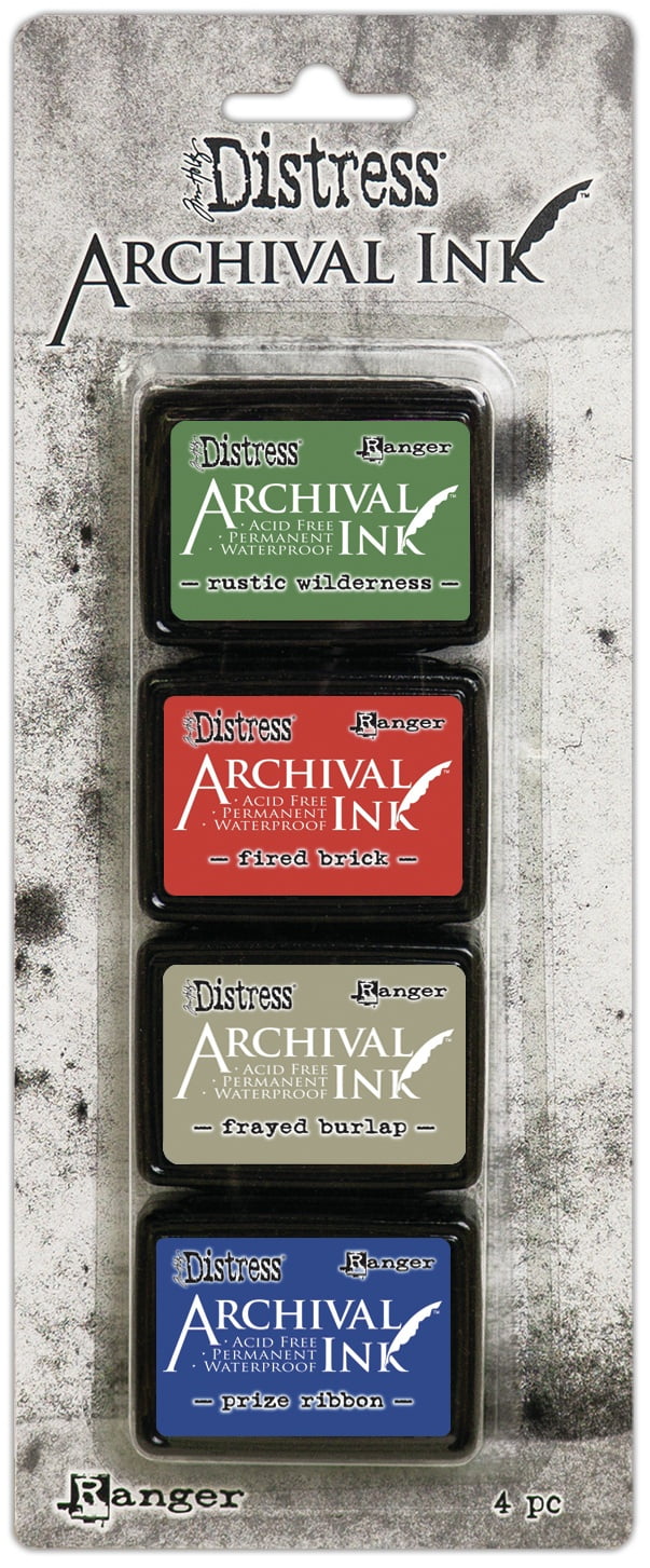 Tim Holtz Distress Archival Mini Ink Kit-Kit 6 - Walmart.com