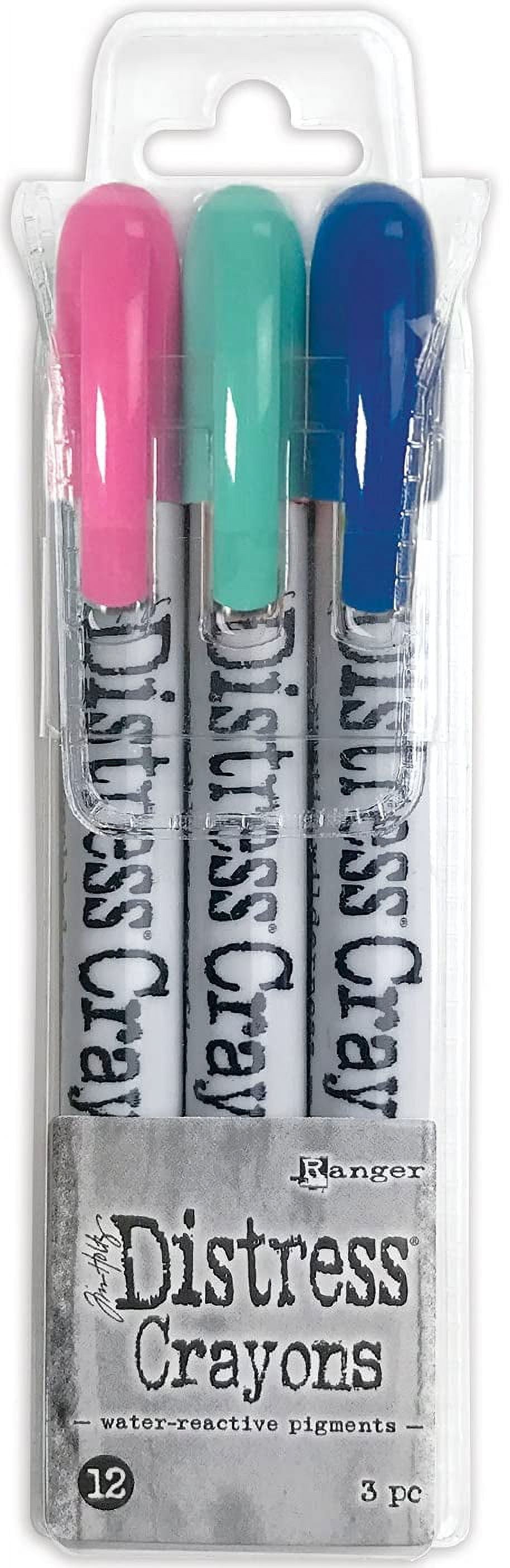 Tim Holtz Distress Crayon Set-Set #12 - Walmart.com