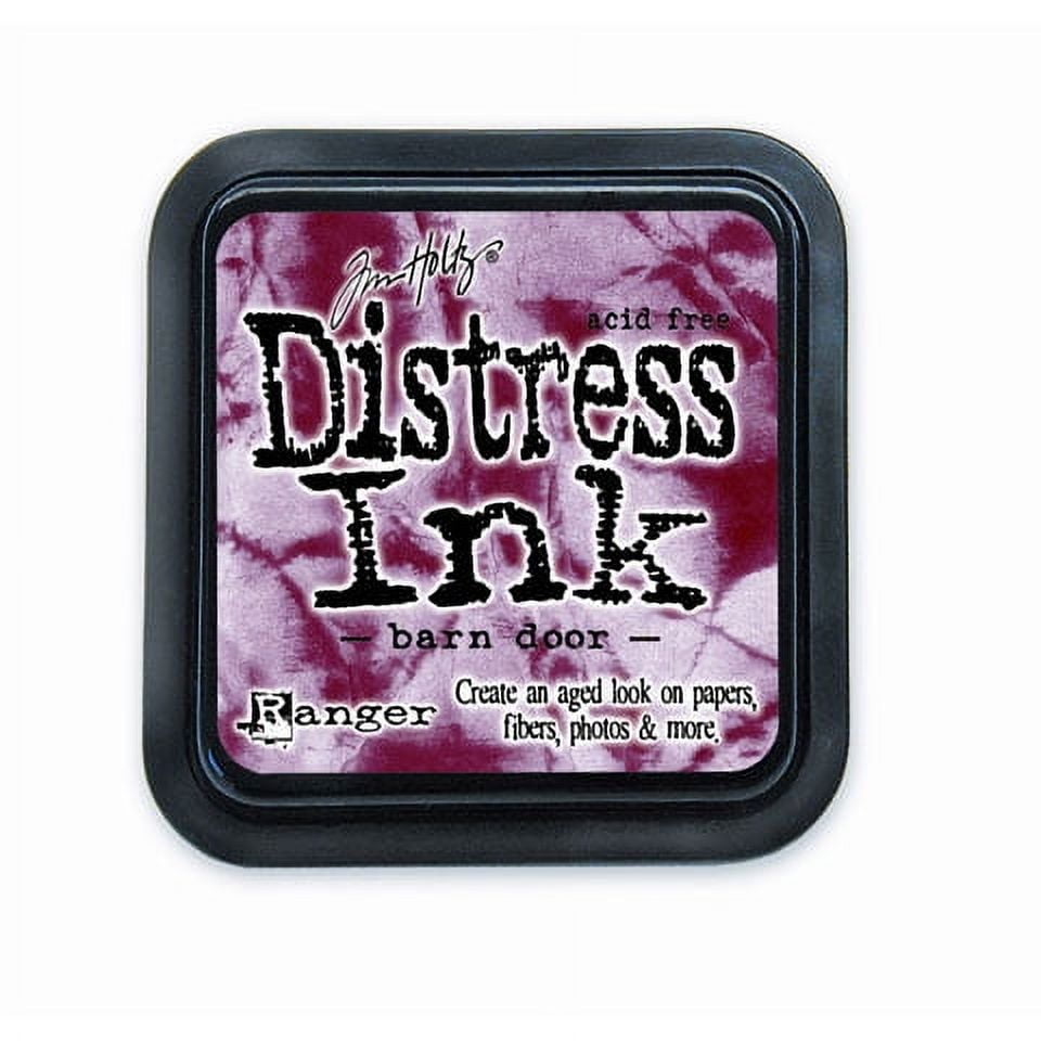 Tim Holtz Distress Ink Pad - Barn Door Red - 2 x 2 inches - Walmart.com