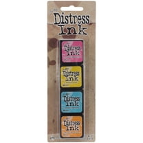Tim Holtz Distress Mini Ink Pads 4/Pkg-Kit 12 - Walmart.com